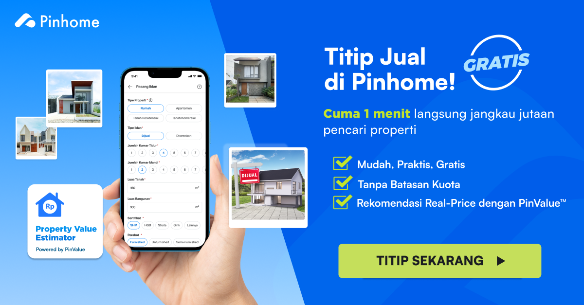 Pasang Iklan Jual Rumah dan Properti Gratis - Pinhome